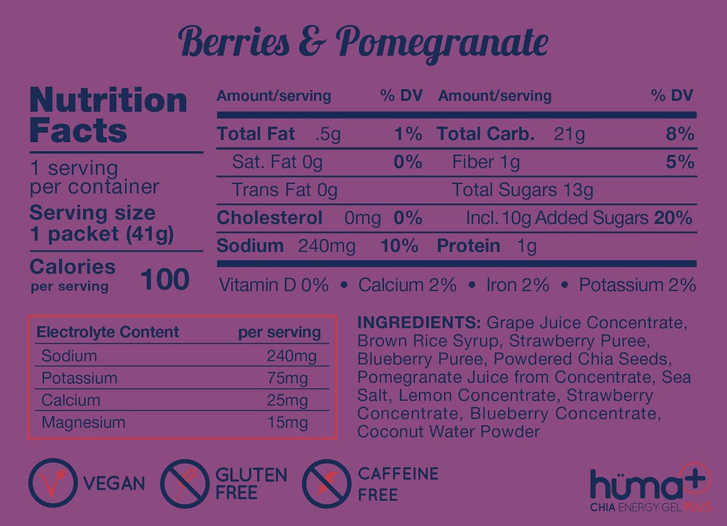 berry and pomegranate energy boost