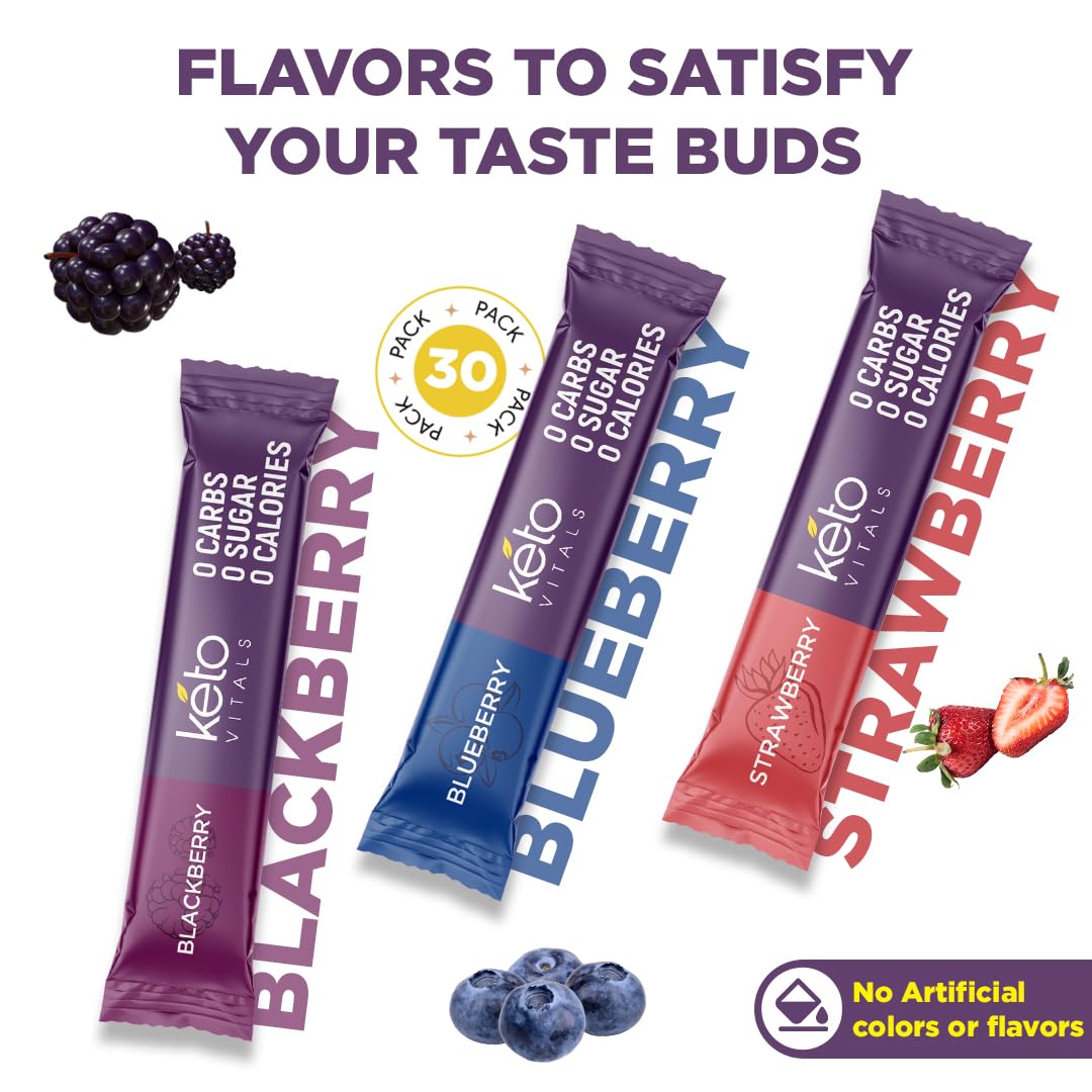 Berry assorted electrolytes for refreshing taste