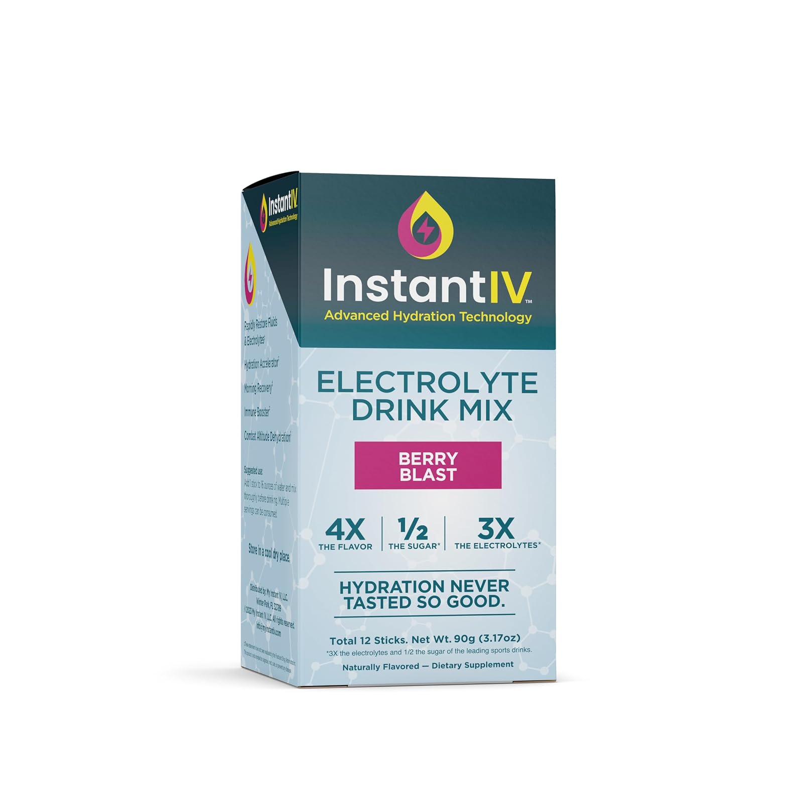 Berry Blast electrolyte powder packets