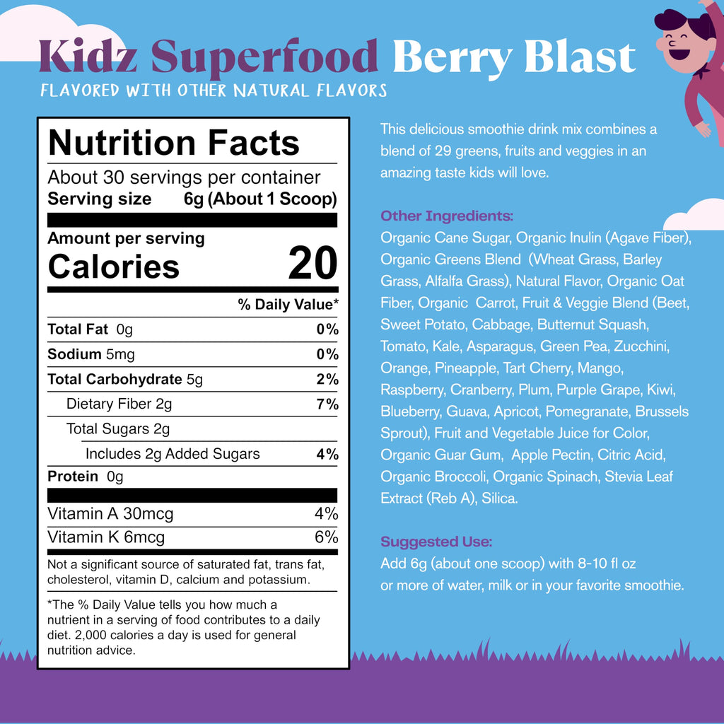 Berry Blast vitamin and mineral boost