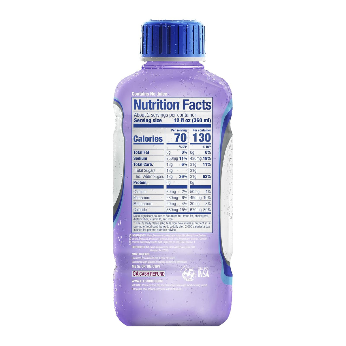 Berry Bliss electrolyte drink for recovery