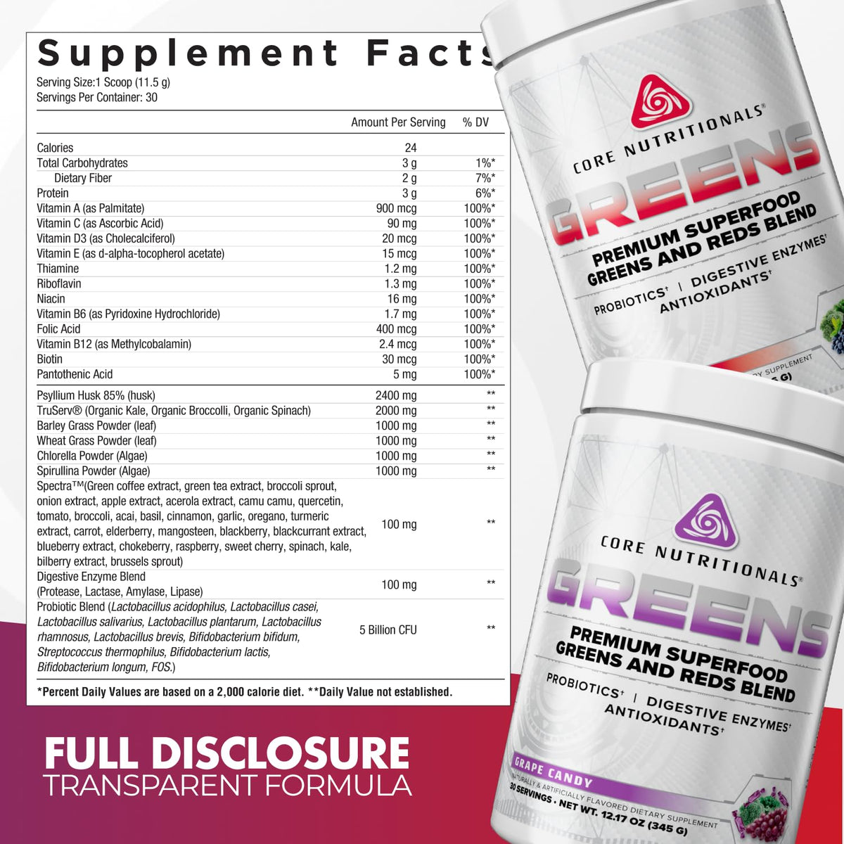 Berry Bliss multivitamin for gut health