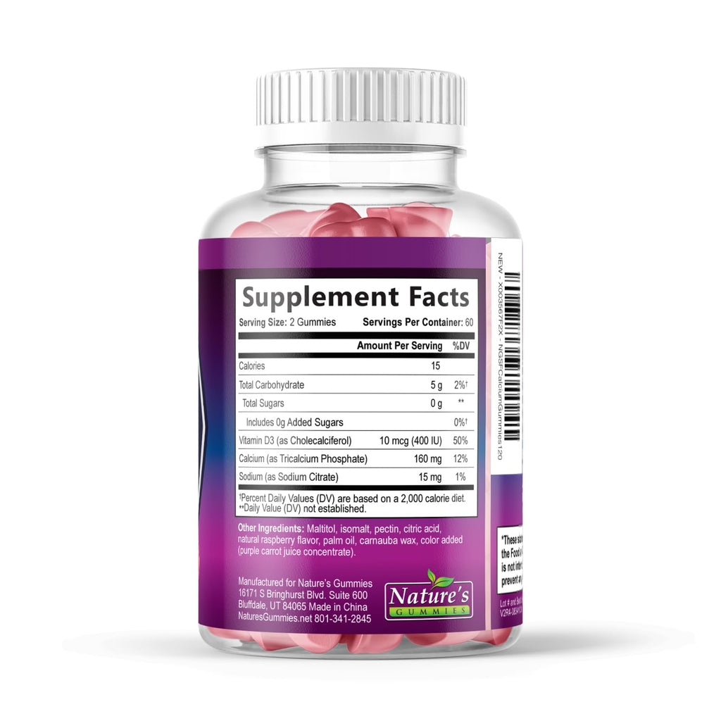 berry calcium gummies for tasty nutrition