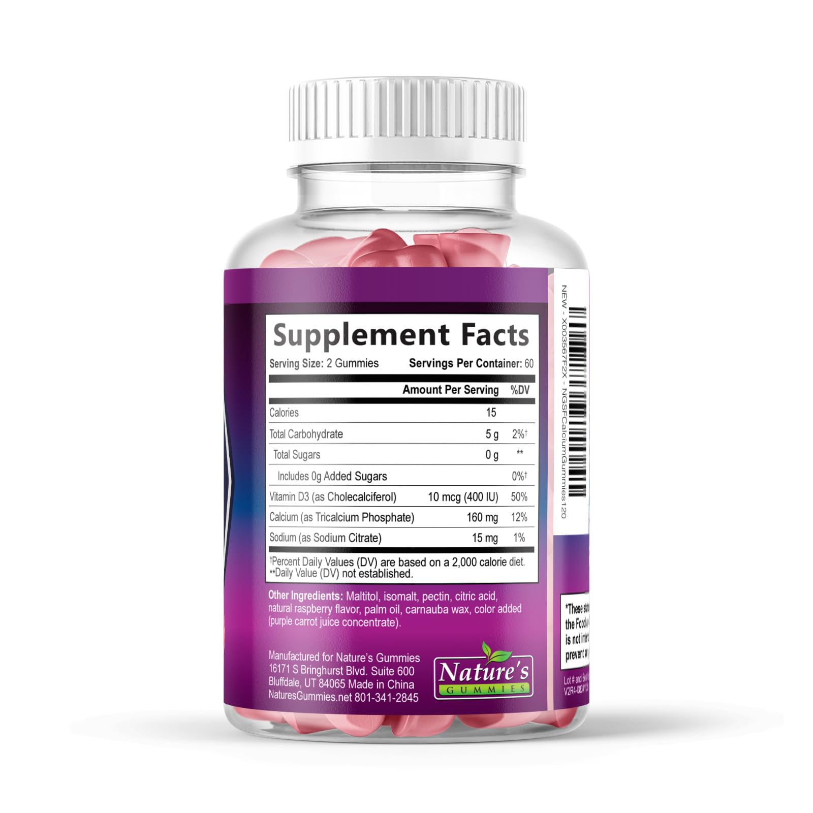 berry calcium gummies for tasty nutrition