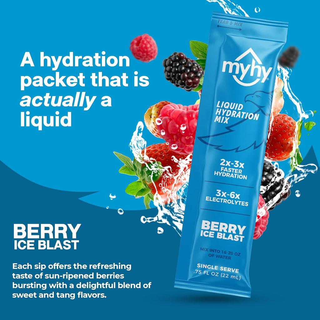 Berry electrolyte packets for hydration