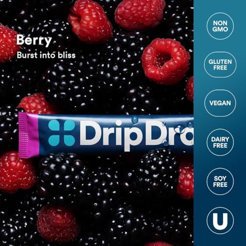 Berry electrolyte powder for daily hydration
