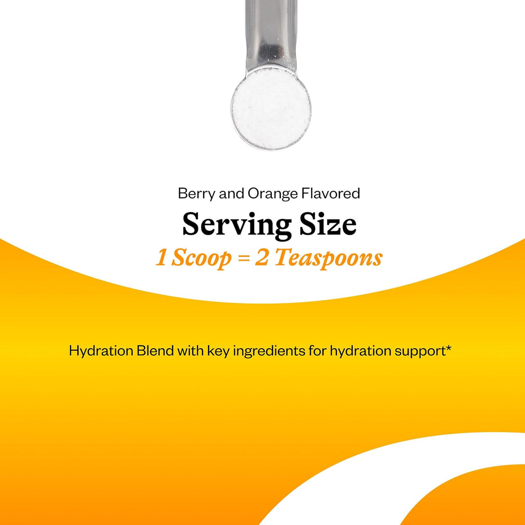 Berry electrolyte powder for energy boost