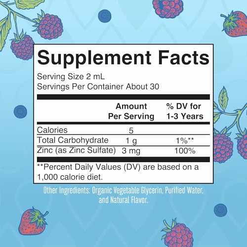 berry flavor zinc for kids