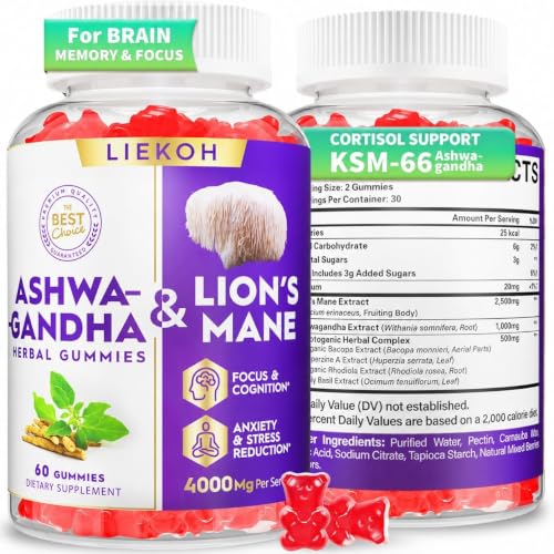 berry-flavored ashwagandha gummies for adults