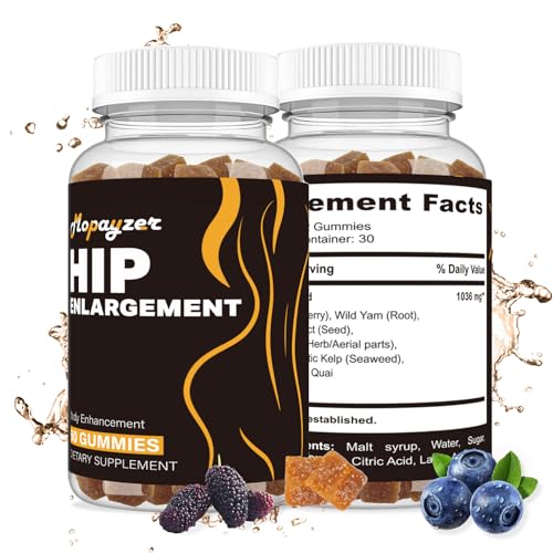 Berry flavored booty growth supplements