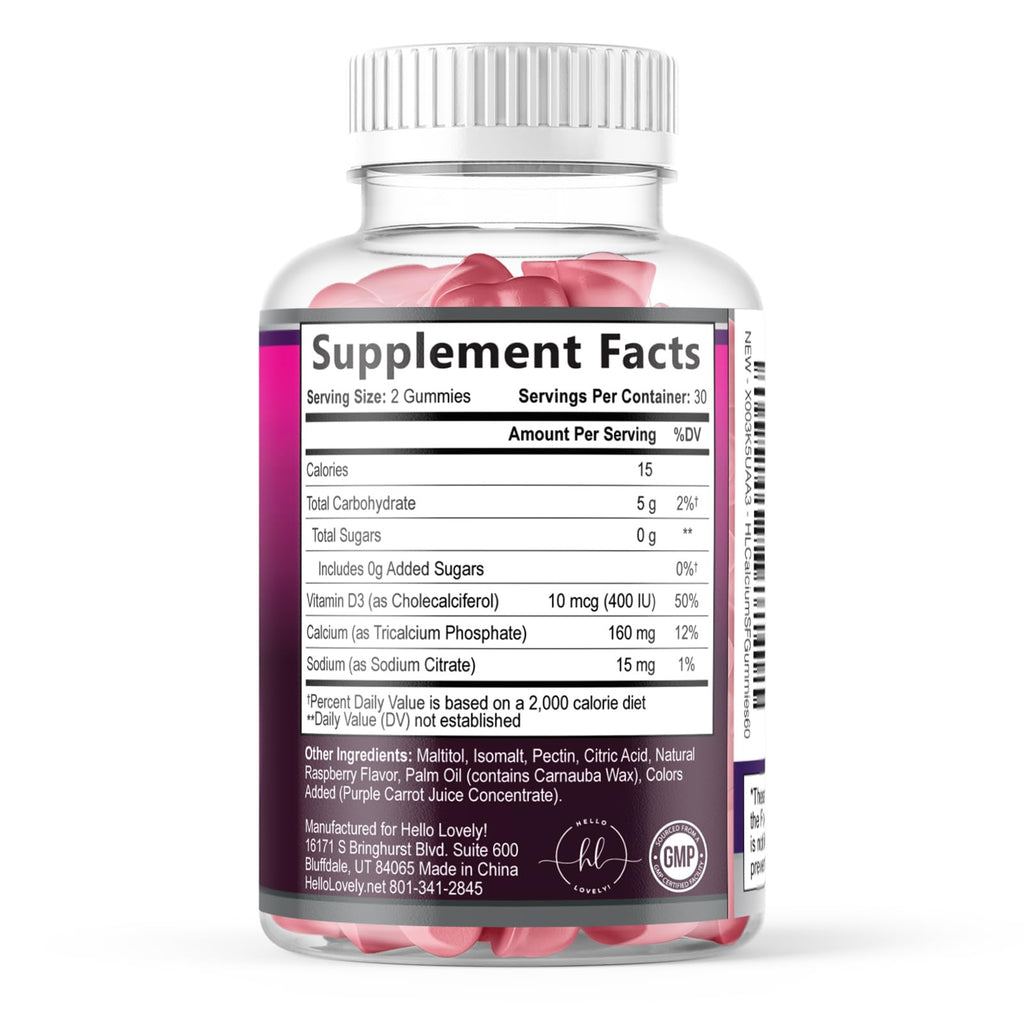 berry-flavored calcium for tasty nutrition