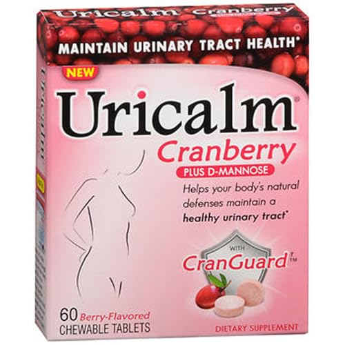 Berry-flavored chewable cranberry vitamins