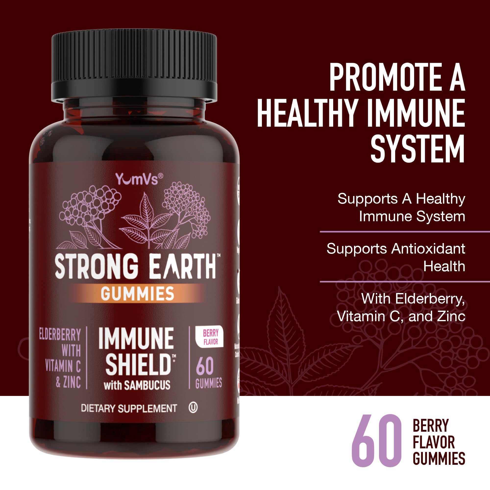 berry flavored elderberry immune boost