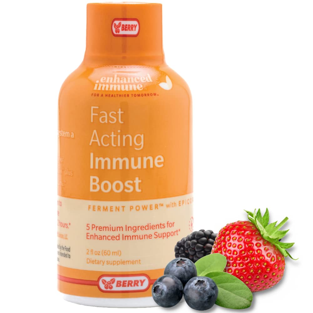 berry flavored immune boost shots