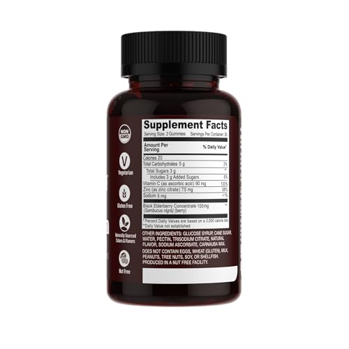 berry-flavored immune support gummies