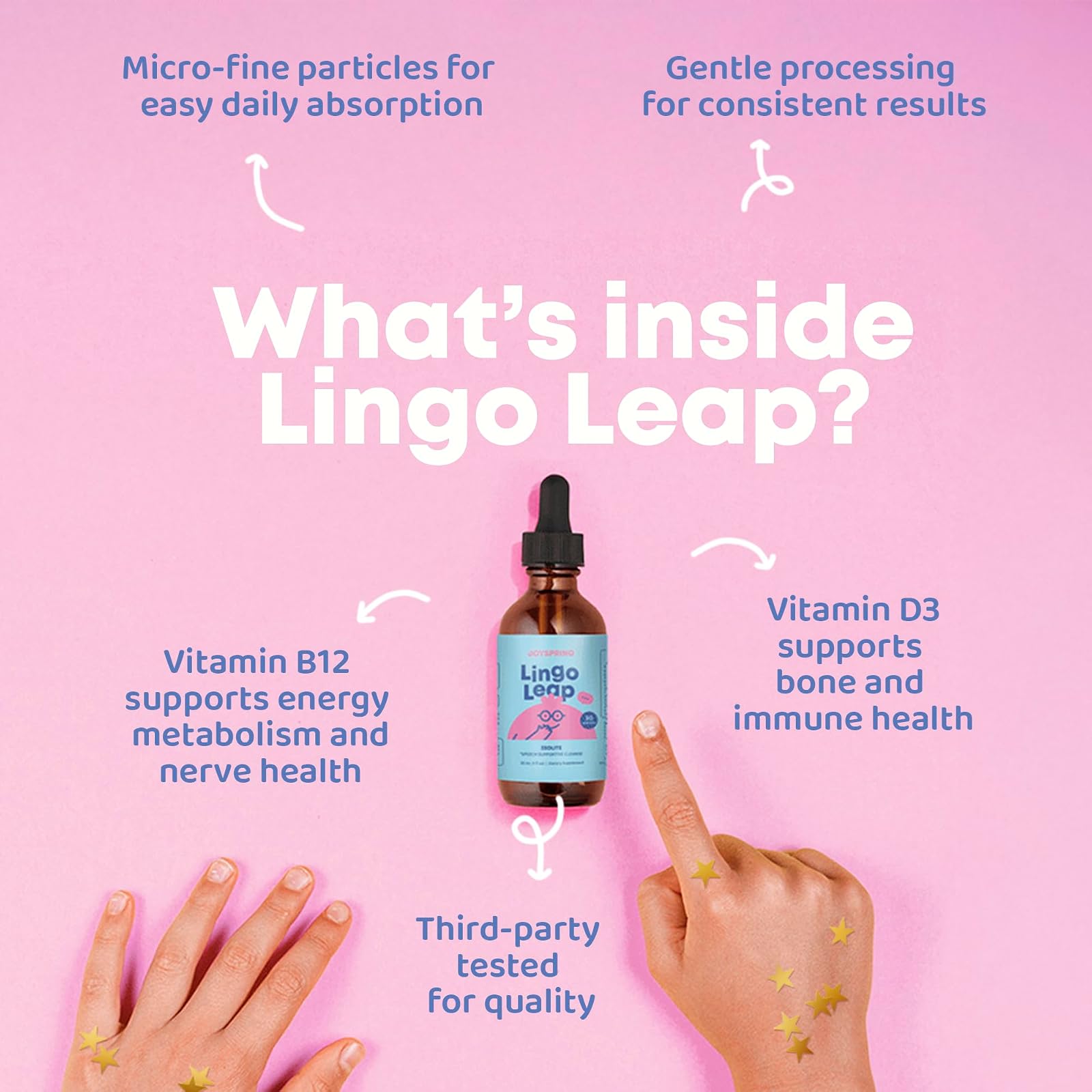 Berry flavour kids zeolite drops