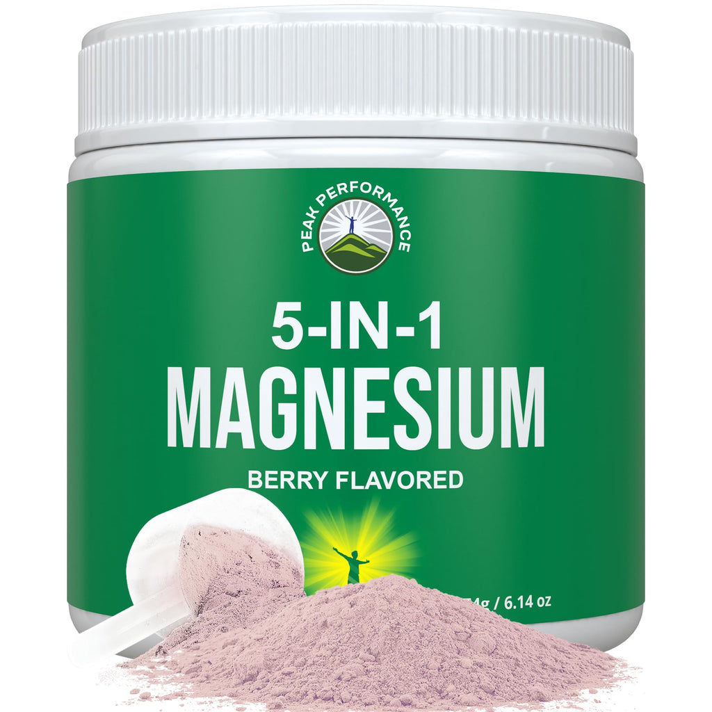berry flavour magnesium drink for relaxation