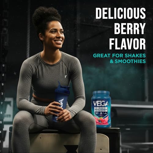 berry flavour plant protein supplement