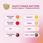 Berry flavour prenatal vitamins liquid