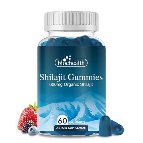 berry flavour shilajit supplement gummies