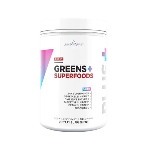 Berry flavour vegan spirulina supplement