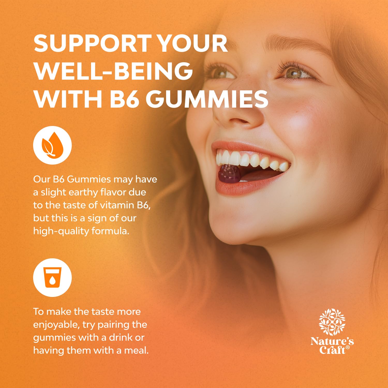 Berry flavour Vitamin B6 supplements