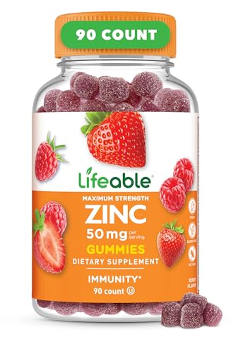 Berry flavour zinc supplement for adults