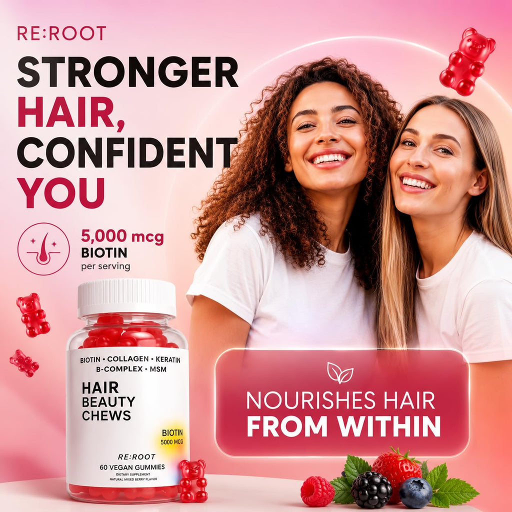 berry flavoured biotin gummies