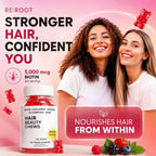 berry flavoured biotin gummies