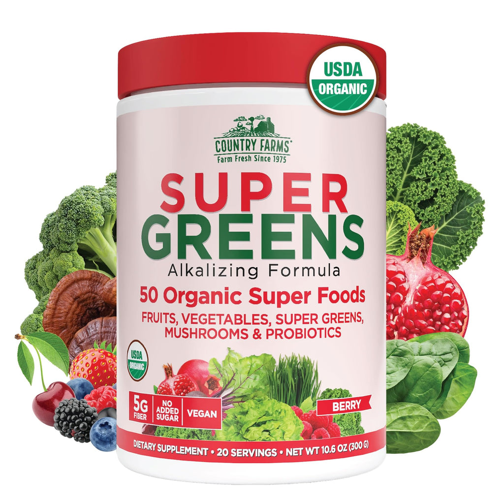 berry flavoured daily greens drink mix