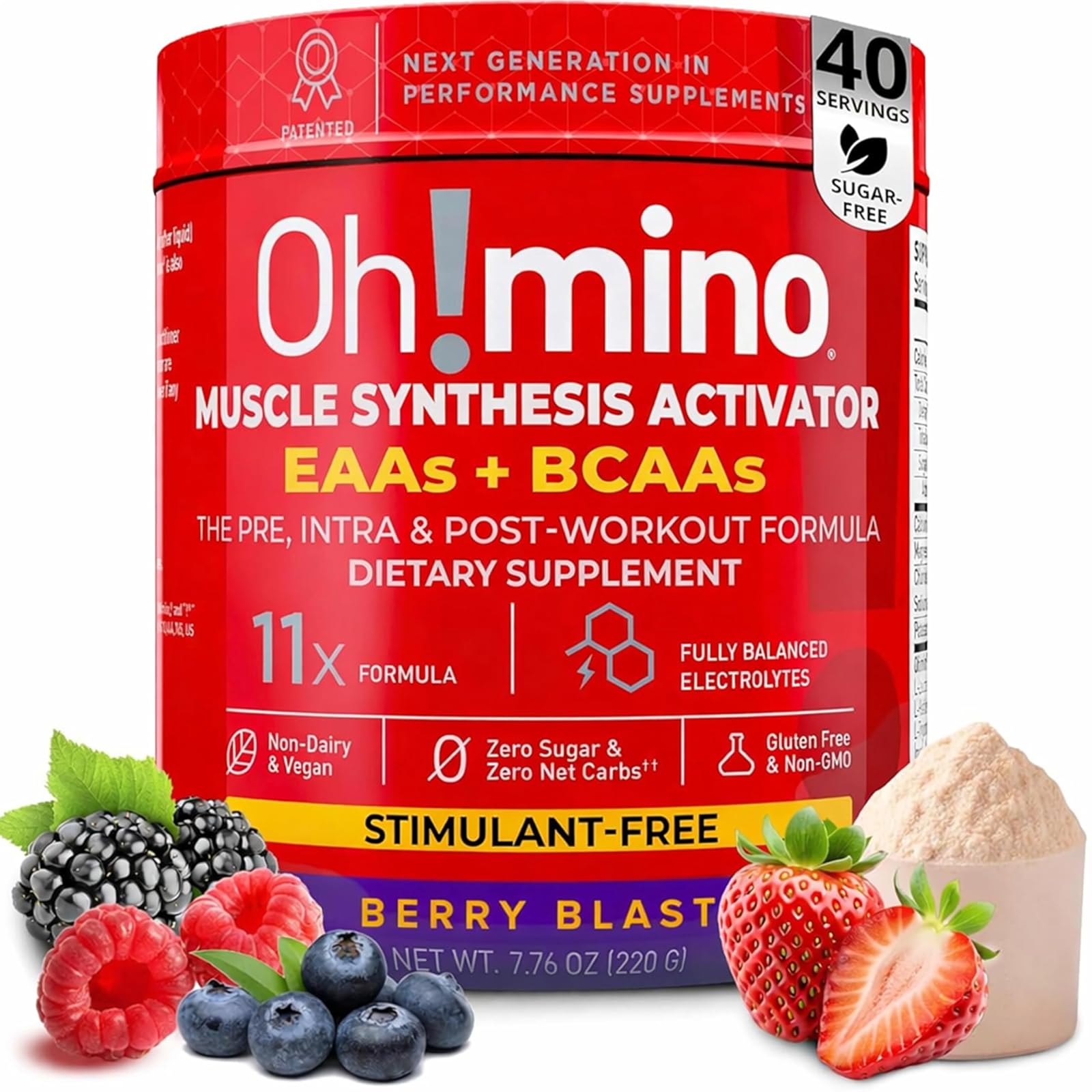 Berry flavoured EAA supplement