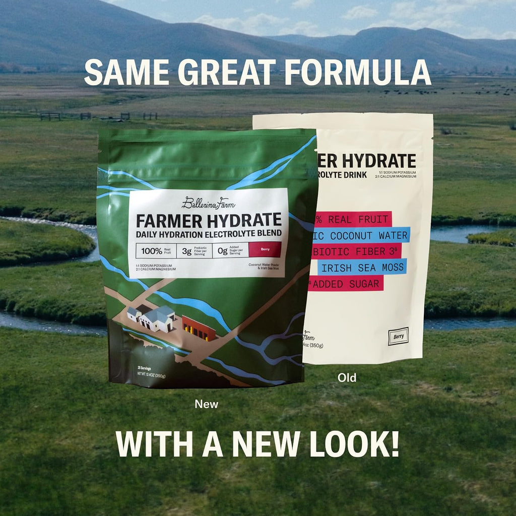 Berry-flavoured electrolyte drink mix