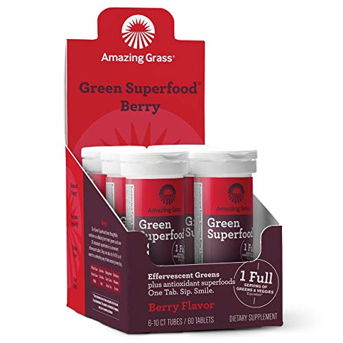Berry flavoured green tea supplement