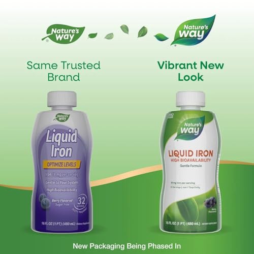 Berry flavoured iron for women