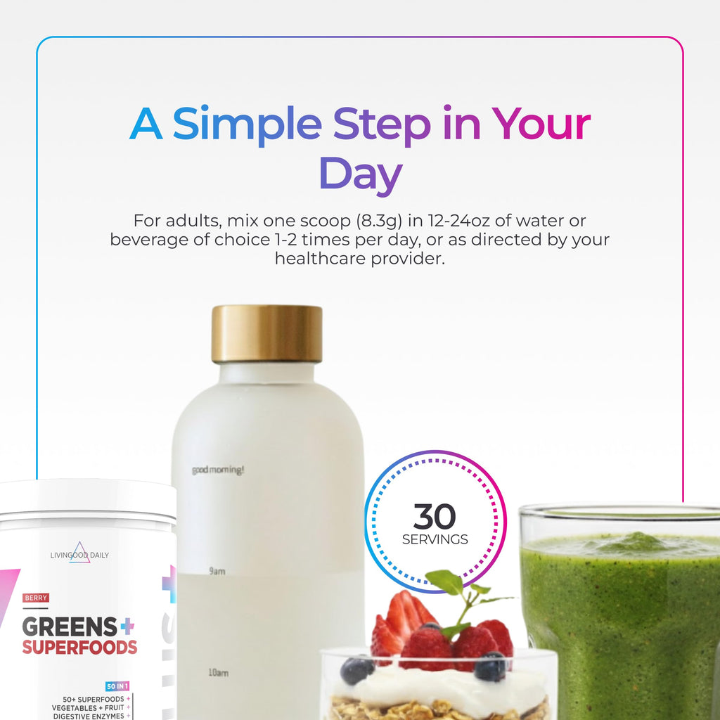 Berry-flavoured spirulina for smoothies