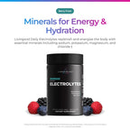 Berry Frost electrolyte powder for energy boost