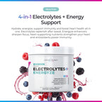 Berry Frost electrolyte powder for energy boost