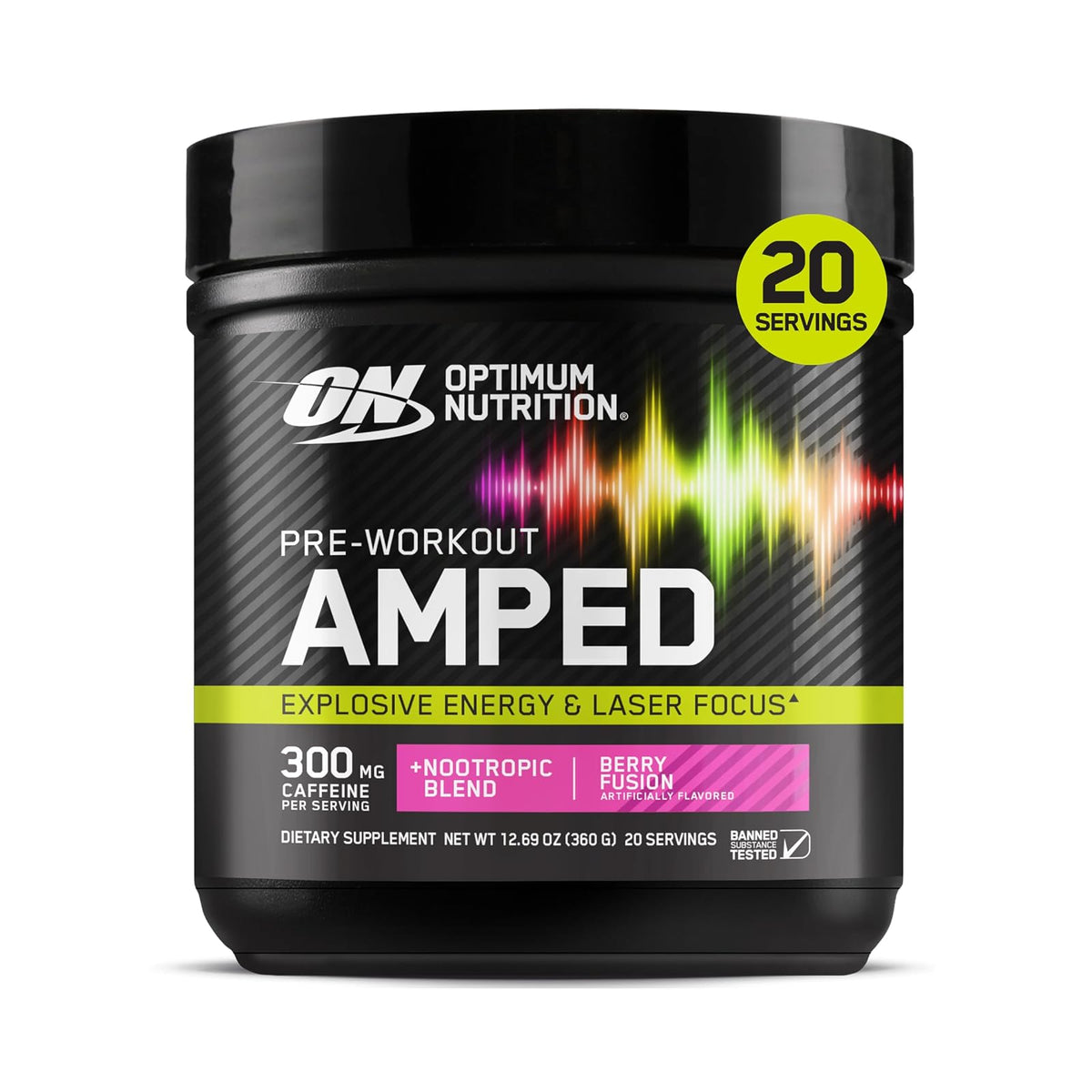 berry fusion pre-workout powder