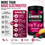 Berry lemonade electrolyte drink mix