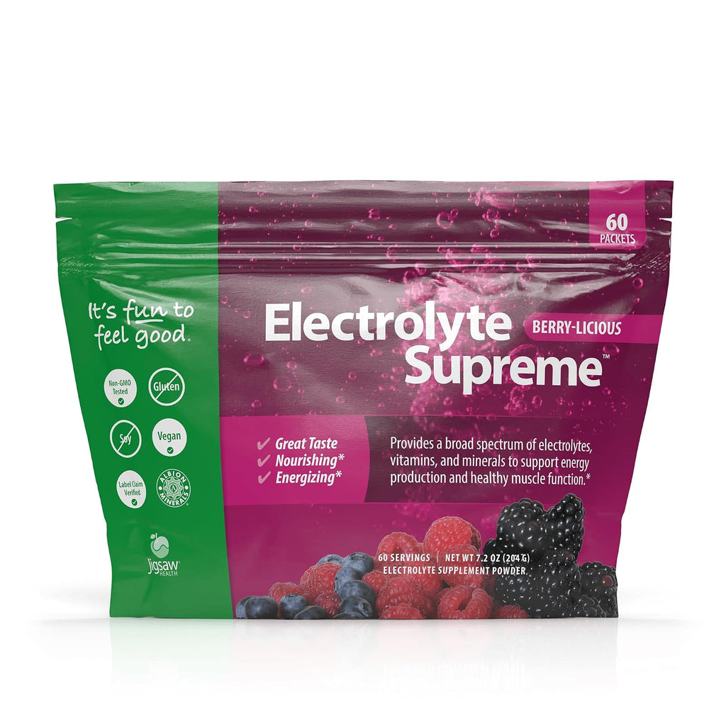 Berry-Licious electrolyte powder for hydration