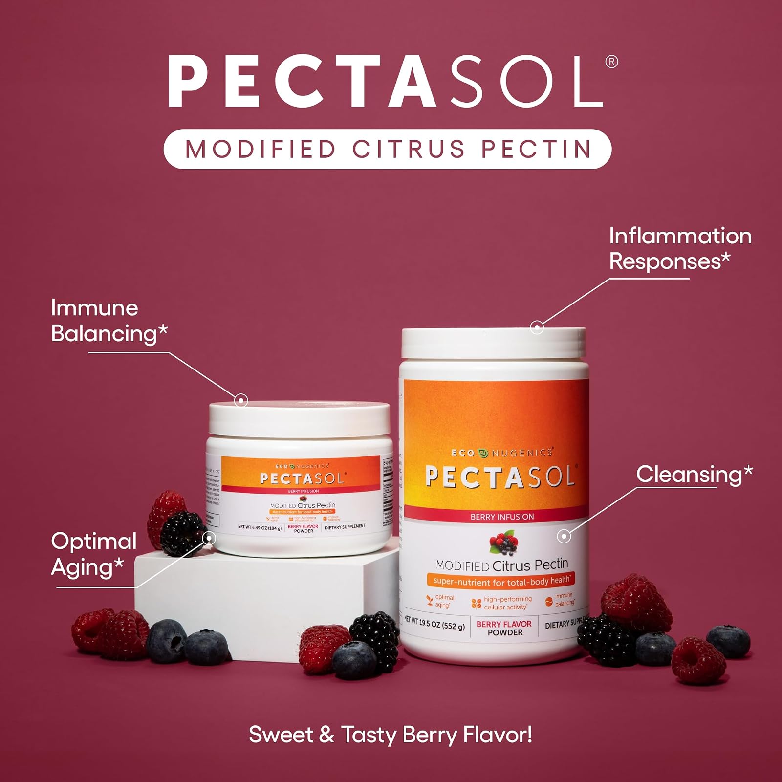 Berry powder multivitamin for women