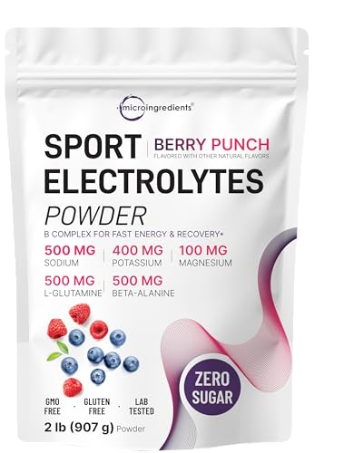 Berry Punch electrolyte powder for hydration