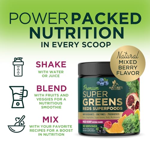 berry spirulina mix for immune support
