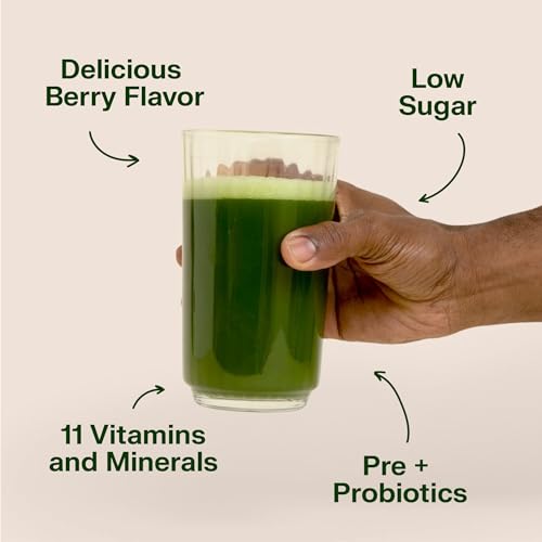 Berry spirulina mix for vitality