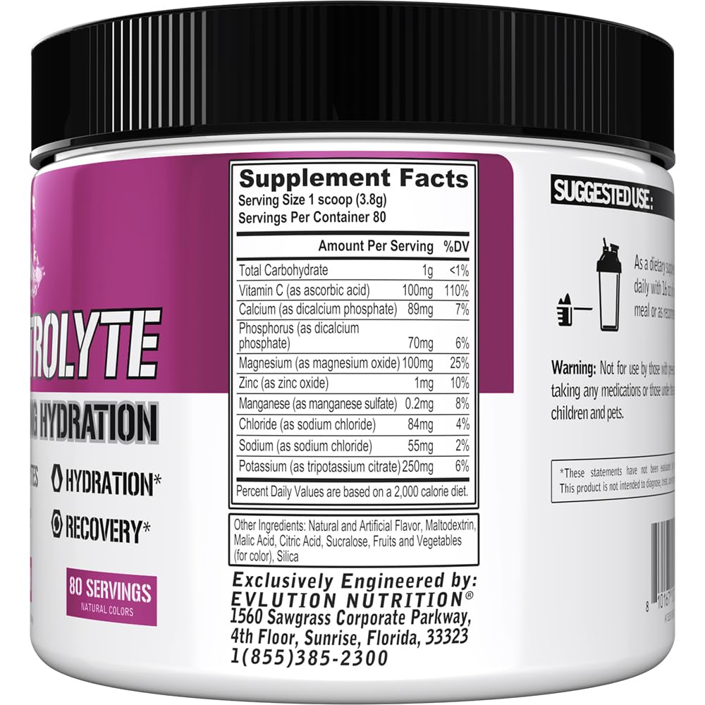 Berry Splash electrolytes powder for athletes