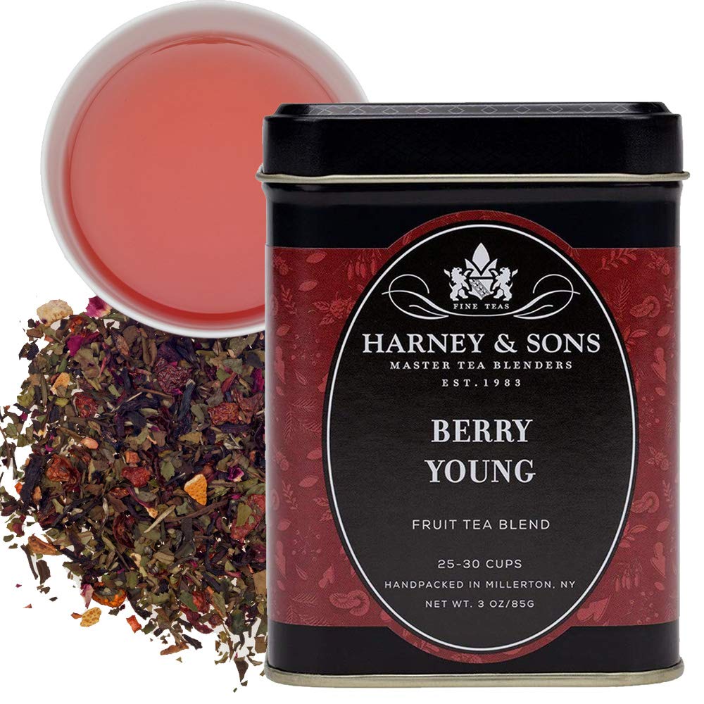 Berry Young White Tea loose leaf
