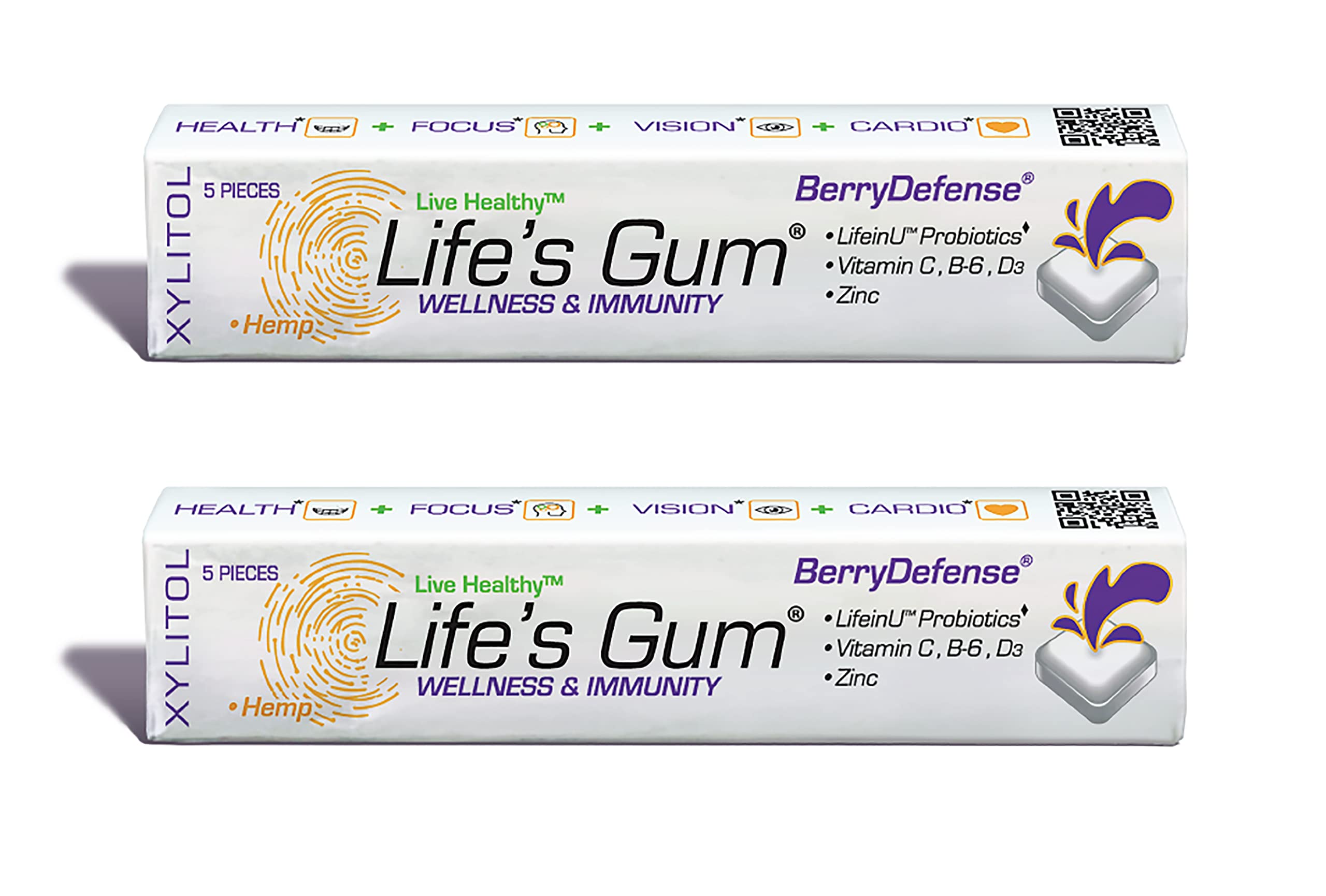 BerryDefense immunity boosting gum