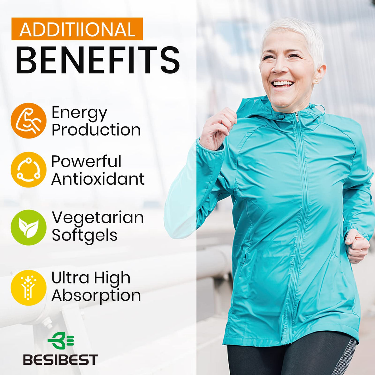besibest coq10 for active lifestyles