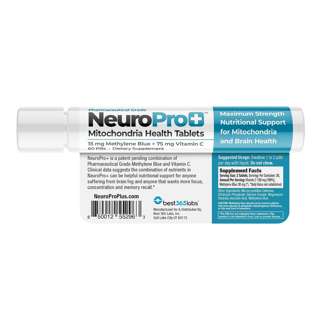 Best 365 Labs NeuroPro+ vitamin C tablets