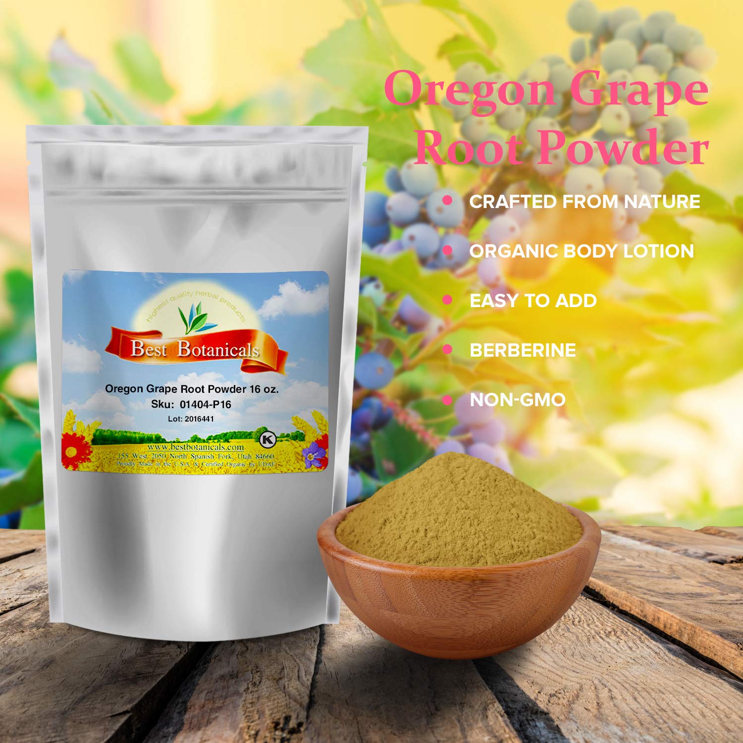 Best Botanicals grape seed extract
